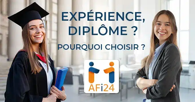 Diplôme ou expérience ? Prends les deux avec l’alternance ! - AFi24